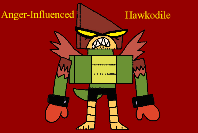 UNKY - Anger-Influenced Hawkodile by worldofcaitlyn on DeviantArt
