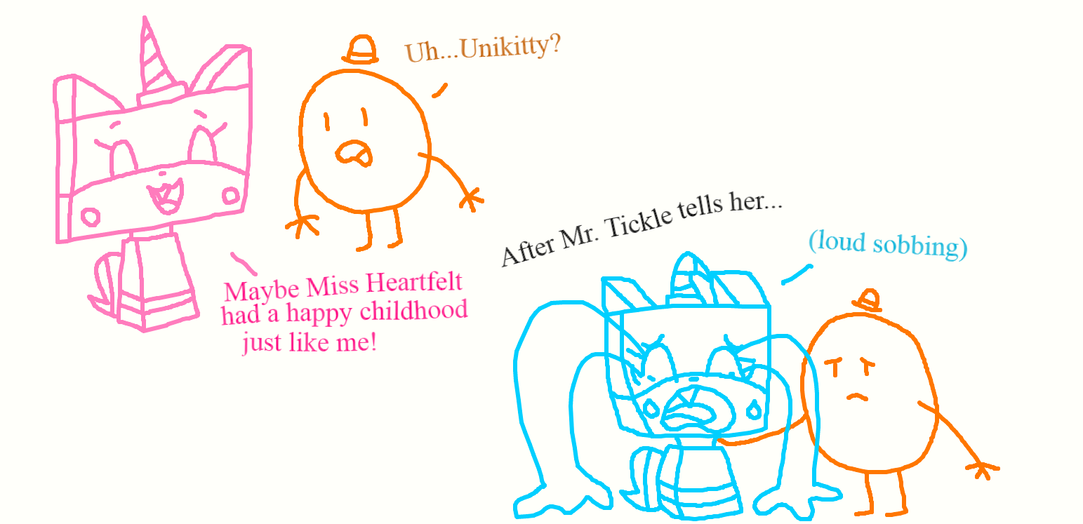 UNKYXMMLM - Unikitty Cries Over Heartfelt's Story by worldofcaitlyn on DeviantArt