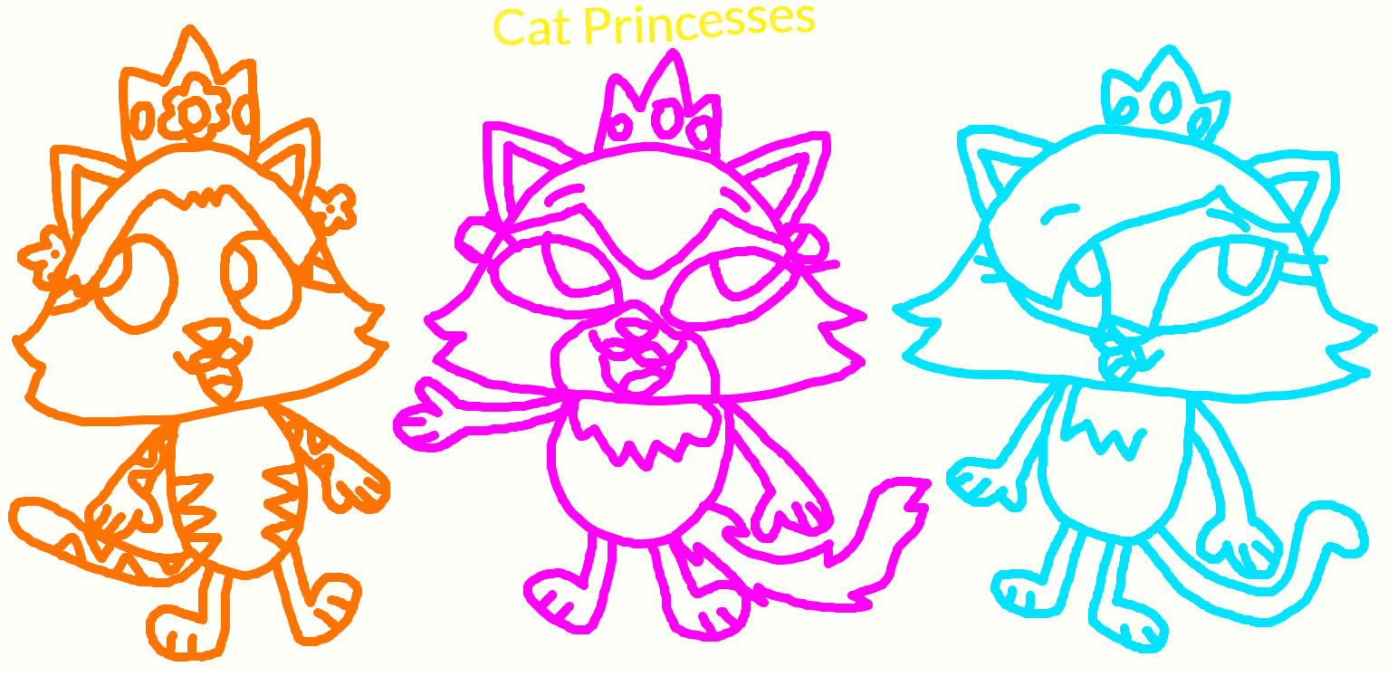 Mario - Cat Princesses by worldofcaitlyn on DeviantArt