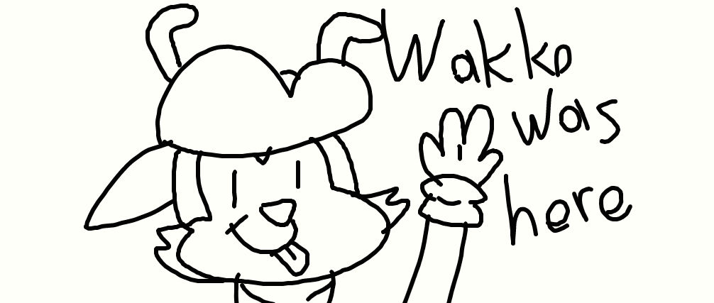 ANMCS - Wakko Was Here by worldofcaitlyn on DeviantArt