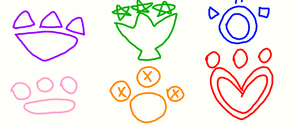 GD - Gabby Cat Paw Print Doodles by worldofcaitlyn on DeviantArt