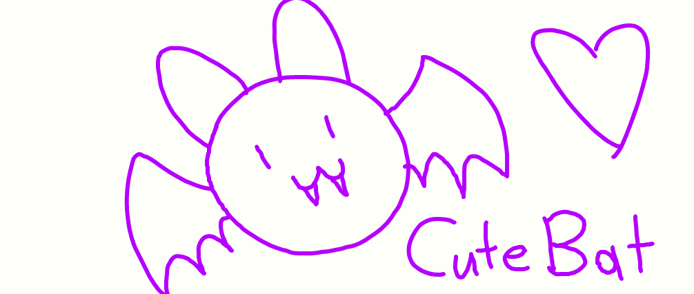 Misc. - Cute Bat Doodle by worldofcaitlyn on DeviantArt