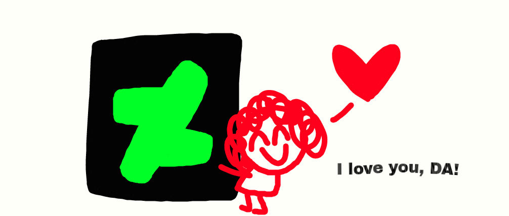 Misc. - I Love You, DA! by worldofcaitlyn on DeviantArt