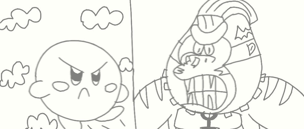 Kirby - Kirby VS Gorimondo by worldofcaitlyn on DeviantArt
