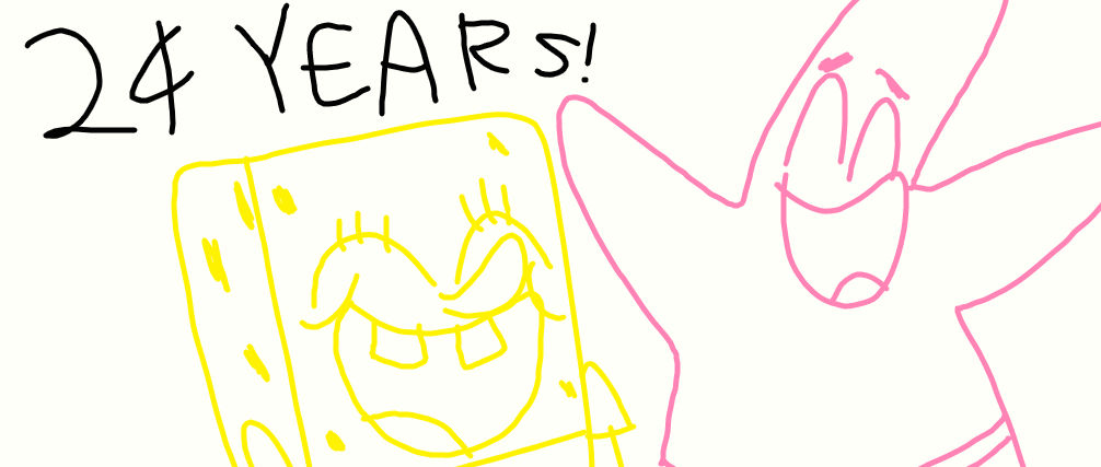 SBSP - 24 Years Of SpongeBob SquarePants by worldofcaitlyn on DeviantArt