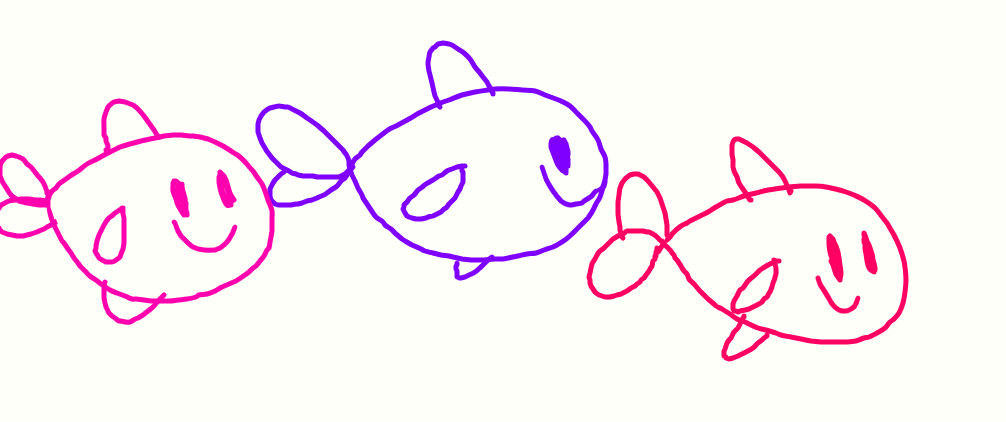 Misc. - Three Fish Swimming by worldofcaitlyn on DeviantArt