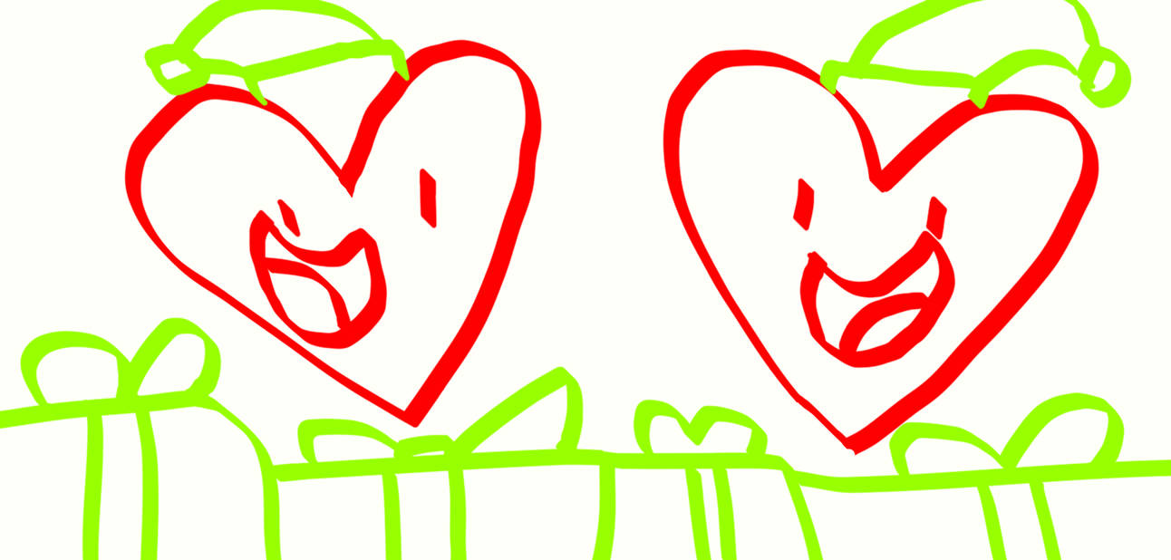 Misc. - Two Christmas Hearts by worldofcaitlyn on DeviantArt