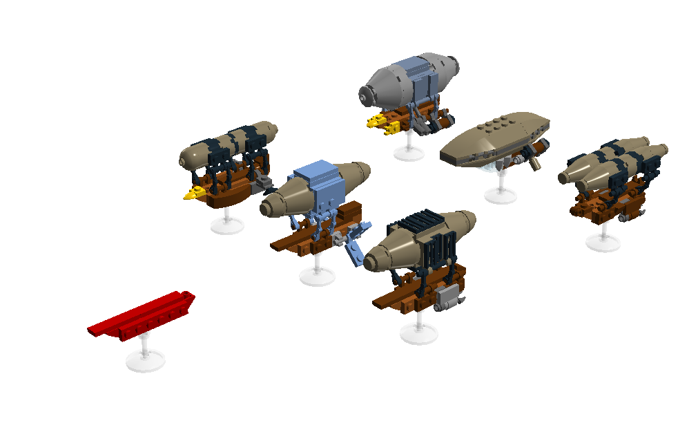 Mini Airships by South-Williams on DeviantArt