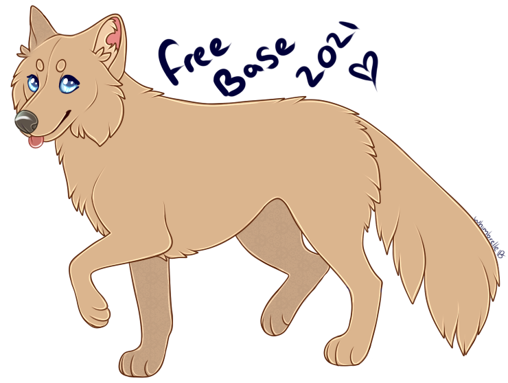 Free Canine Base 2021 by whimbrellic on DeviantArt