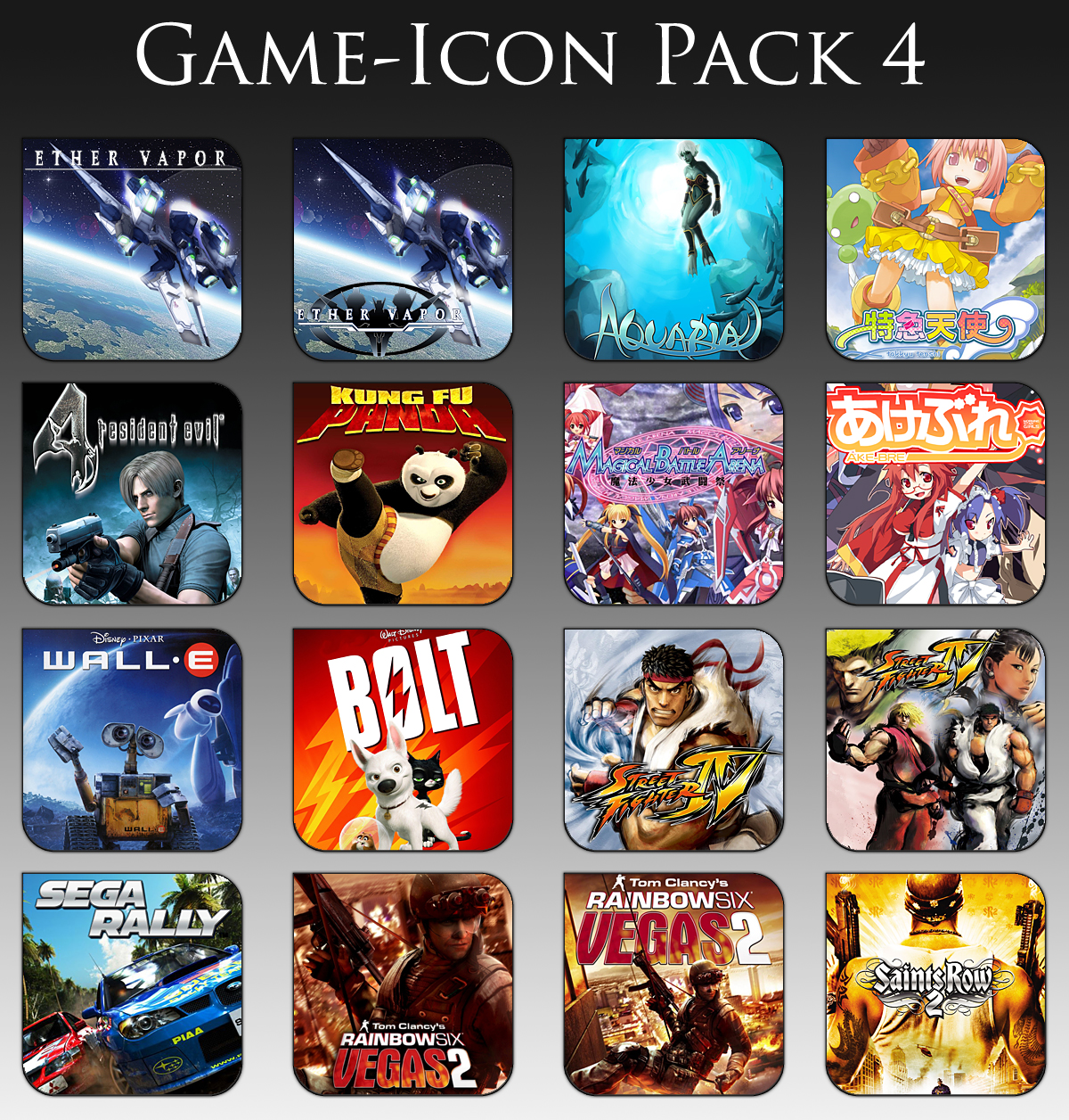 Game Aicon Pack 4 by HarryBana on DeviantArt
