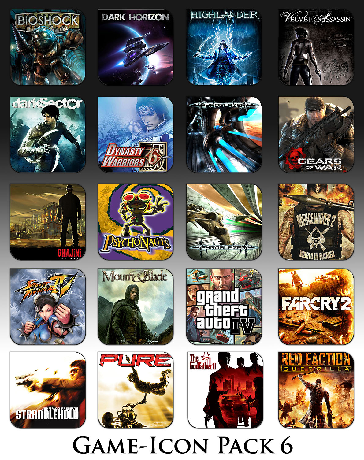 Game Aicon Pack 6 by HarryBana on DeviantArt