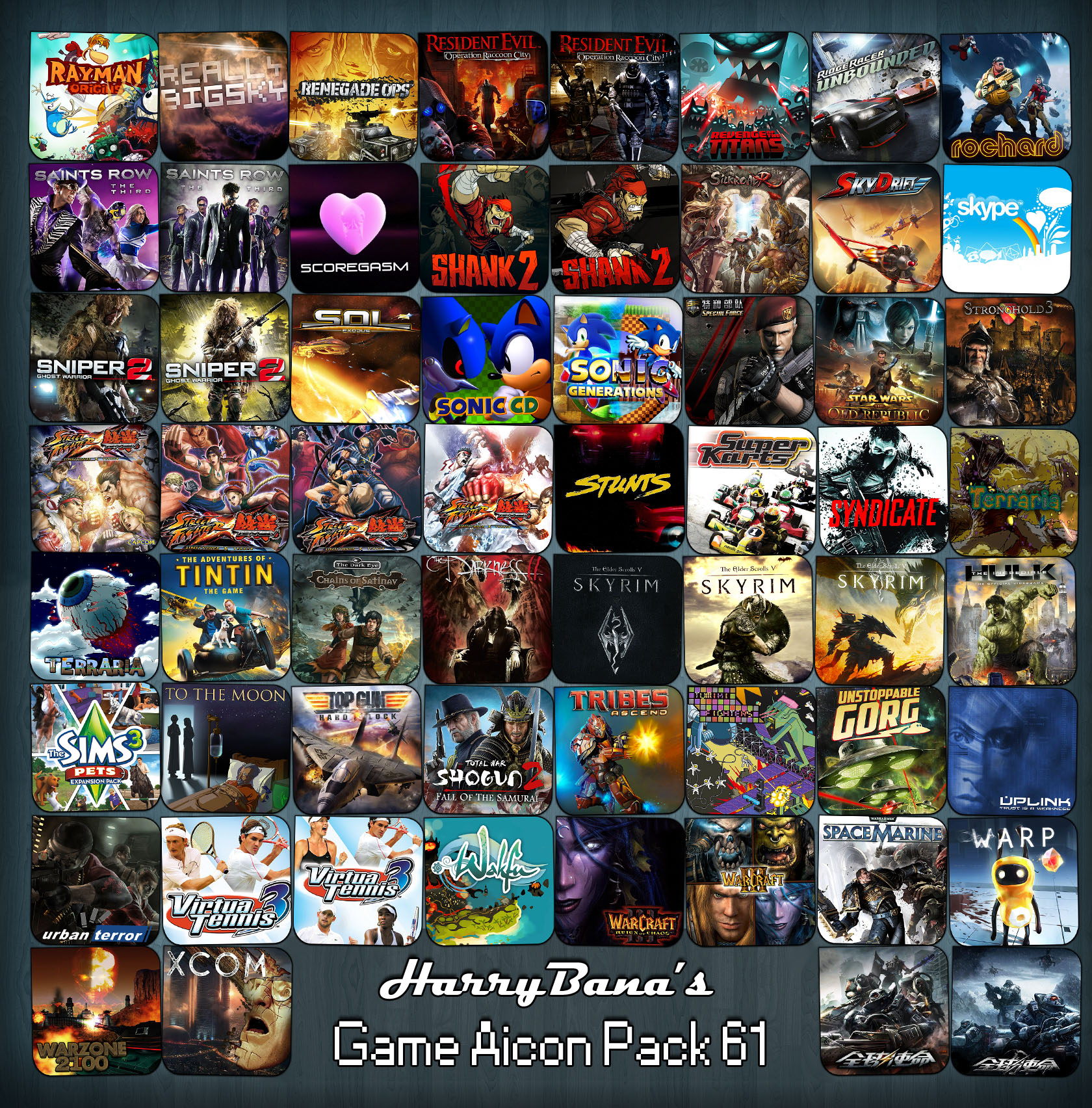 Game Aicon Pack 61 by HarryBana on DeviantArt