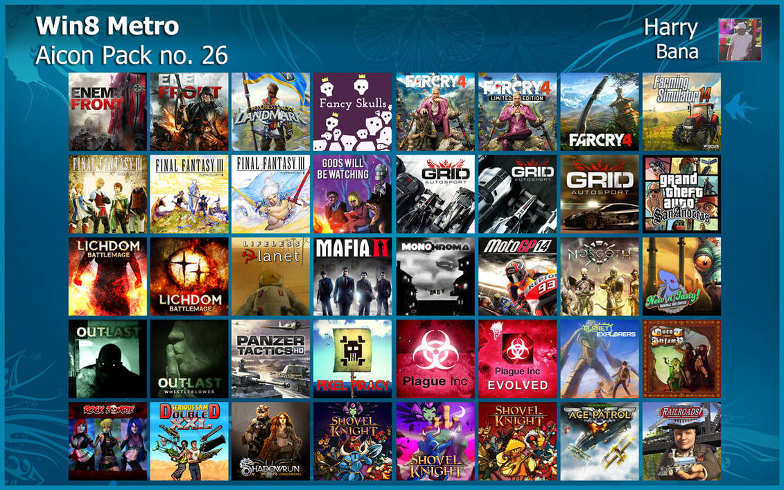 Windows 8 Metro Aicon Pack 26 by HarryBana on DeviantArt