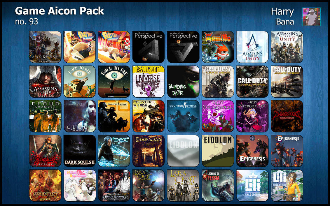 Game Aicon Pack 93 by HarryBana on DeviantArt