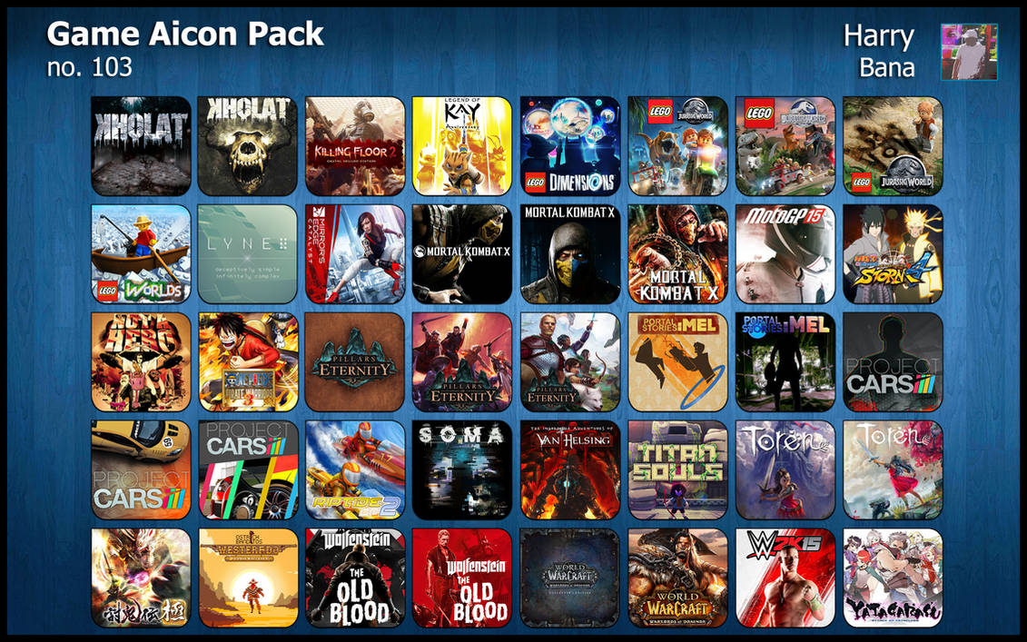 Game Aicon Pack 103 by HarryBana on DeviantArt
