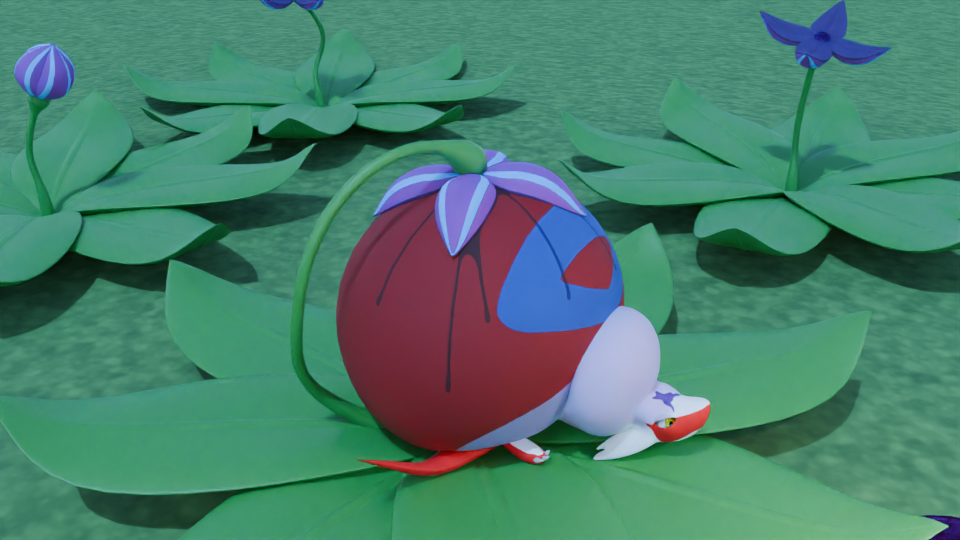 Juicy Belly Flower (Animation) by Hasquet on DeviantArt