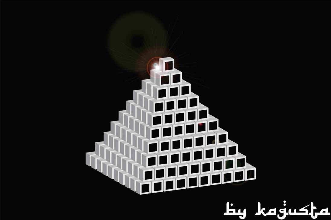 Cube Pyramide by Kagusta666 on DeviantArt