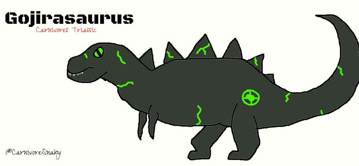 Carnivores Triassic: Gojirasaurus by Snakyboar057 on DeviantArt
