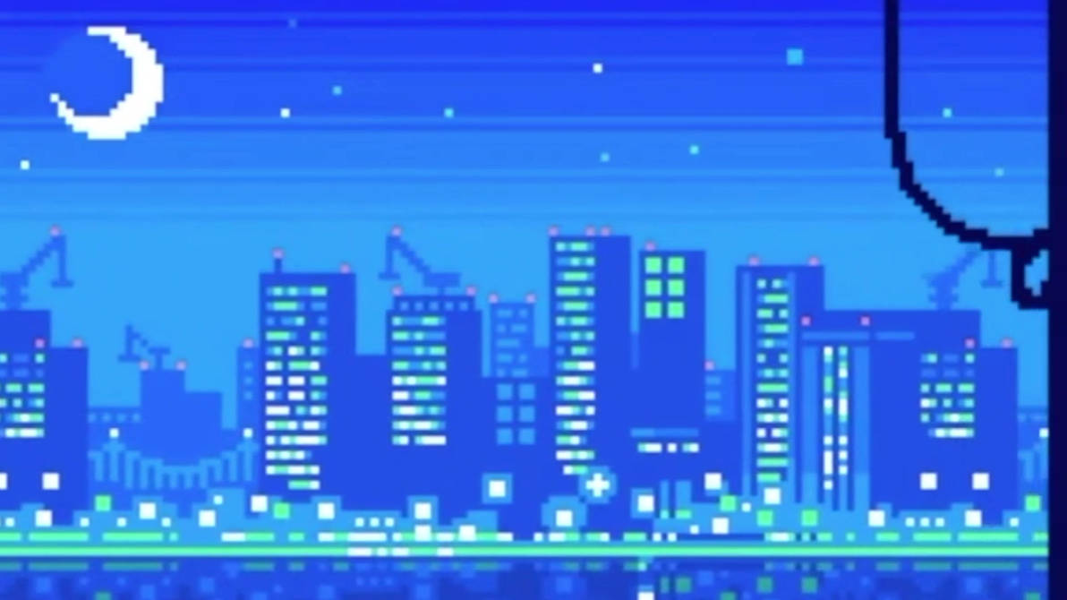 EAC Entertainment 8 Bit City Scroll LONG by FelineLegendEAC on DeviantArt
