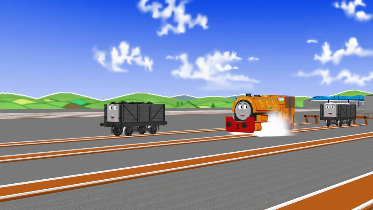 MMD Bill and Ben Scene for @1 railfan by ThisLilDude on DeviantArt