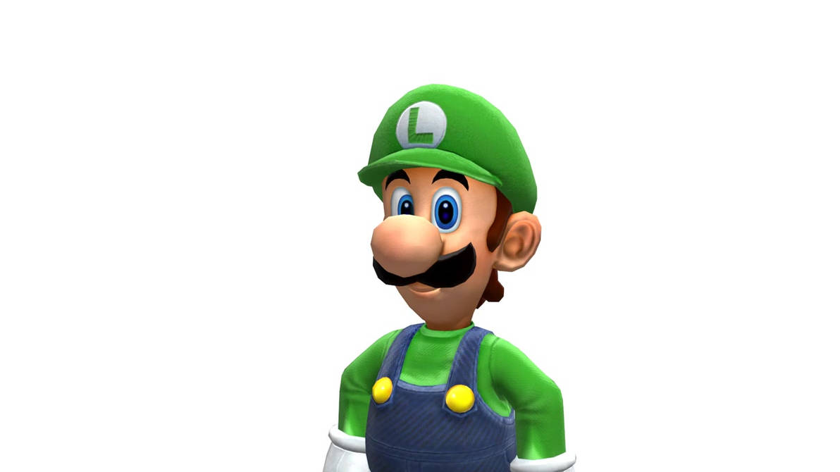 Luigi shakes head as no by ThisLilDude on DeviantArt
