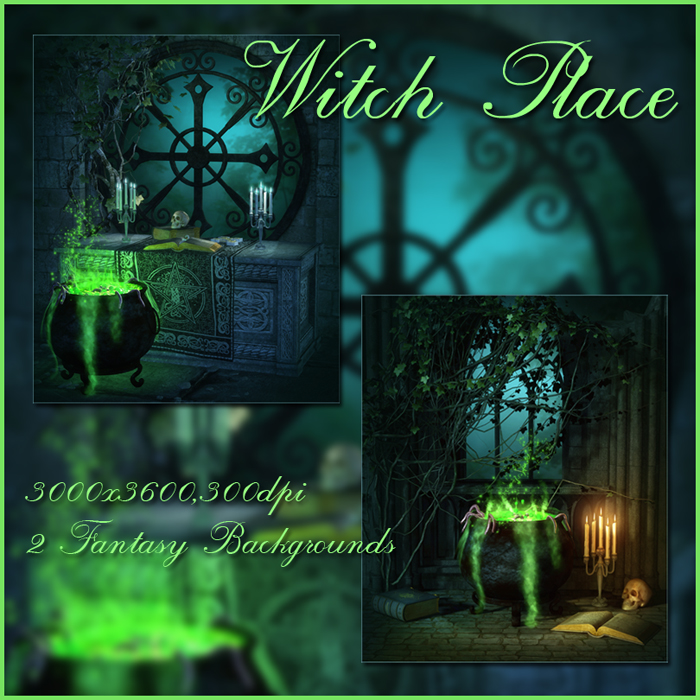 Witch Place backgrounds by moonchild-ljilja on DeviantArt
