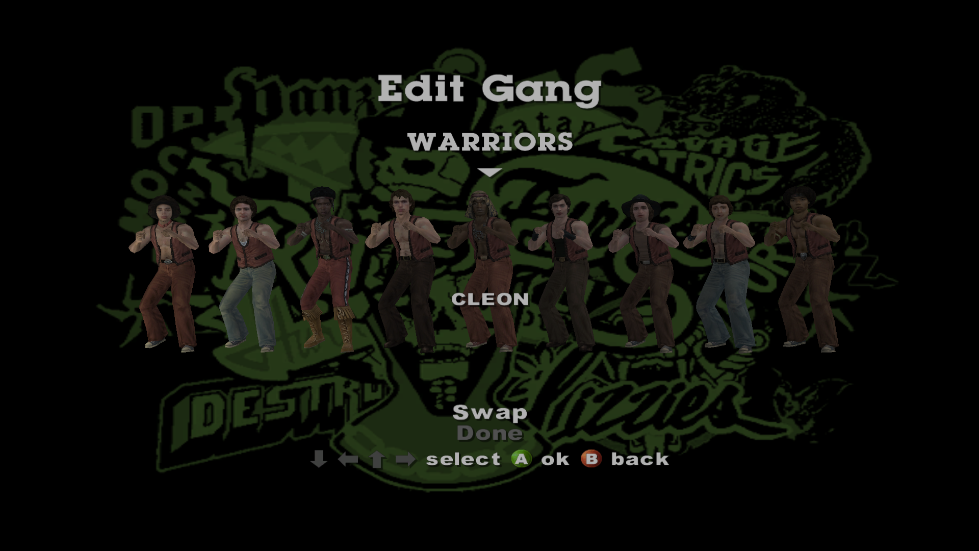 The Warriors Game Gangs