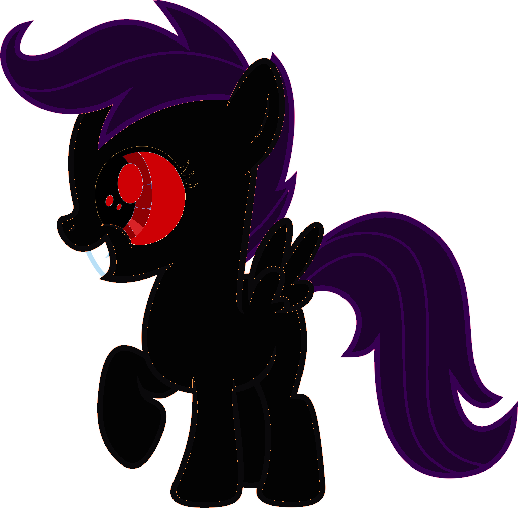Shadow Scootaloo Grin by Scootaloo98686 on DeviantArt
