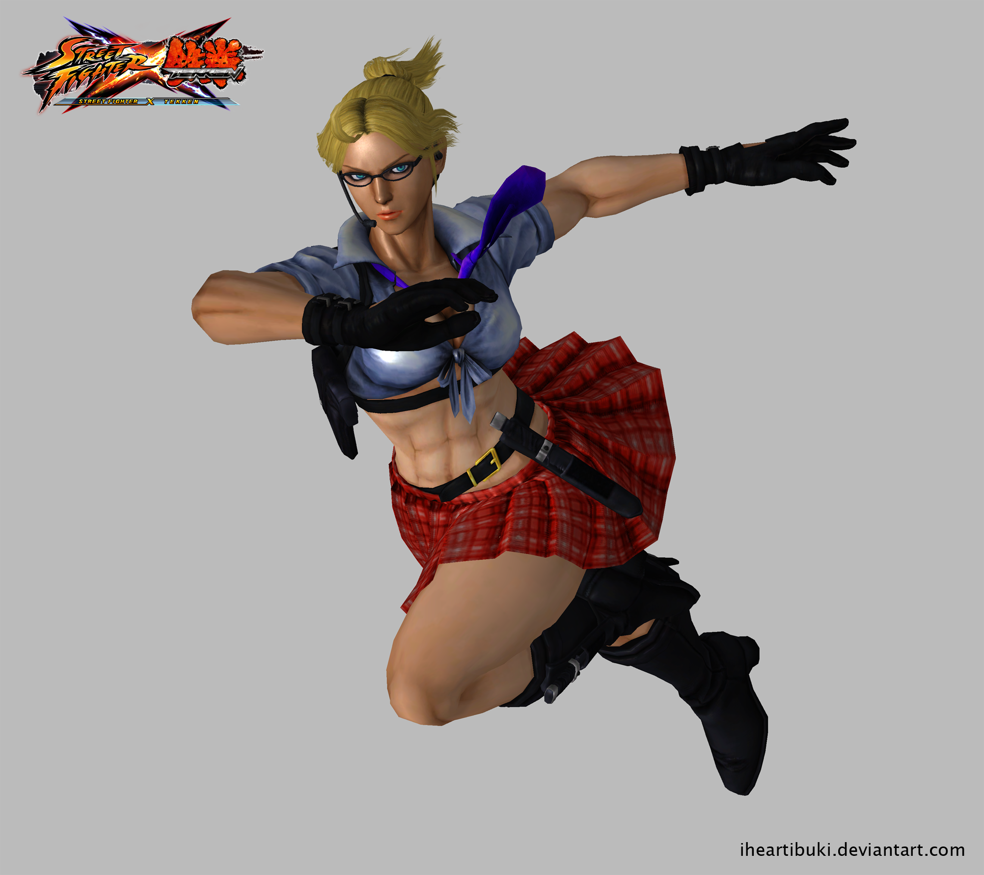 SFxT - Nina Williams Illustration Pose (DLC 2) by iheartibuki on DeviantArt