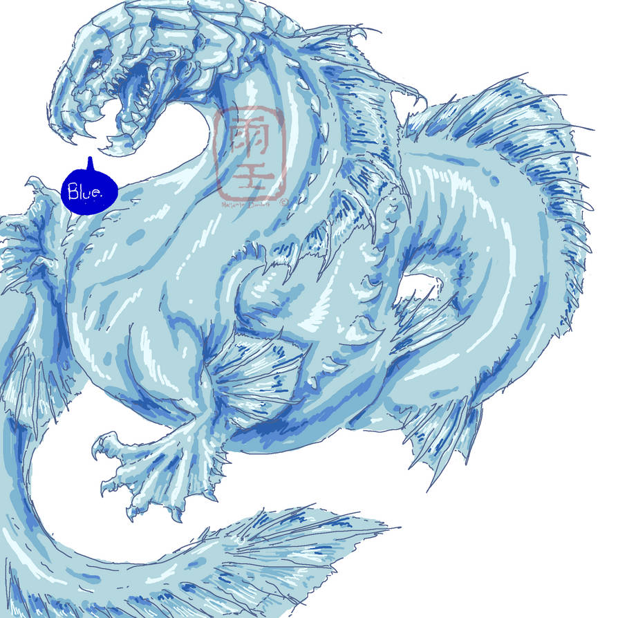 bluedragon by doehlert on DeviantArt