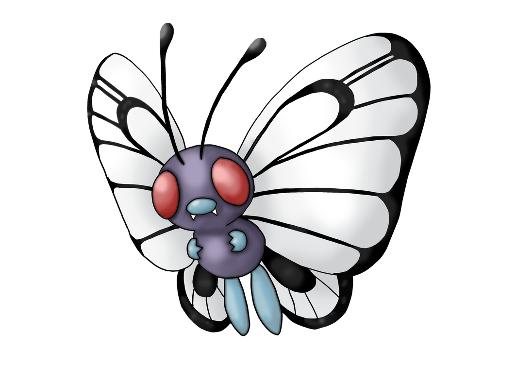 Butterfree by Shippochan1000 on DeviantArt