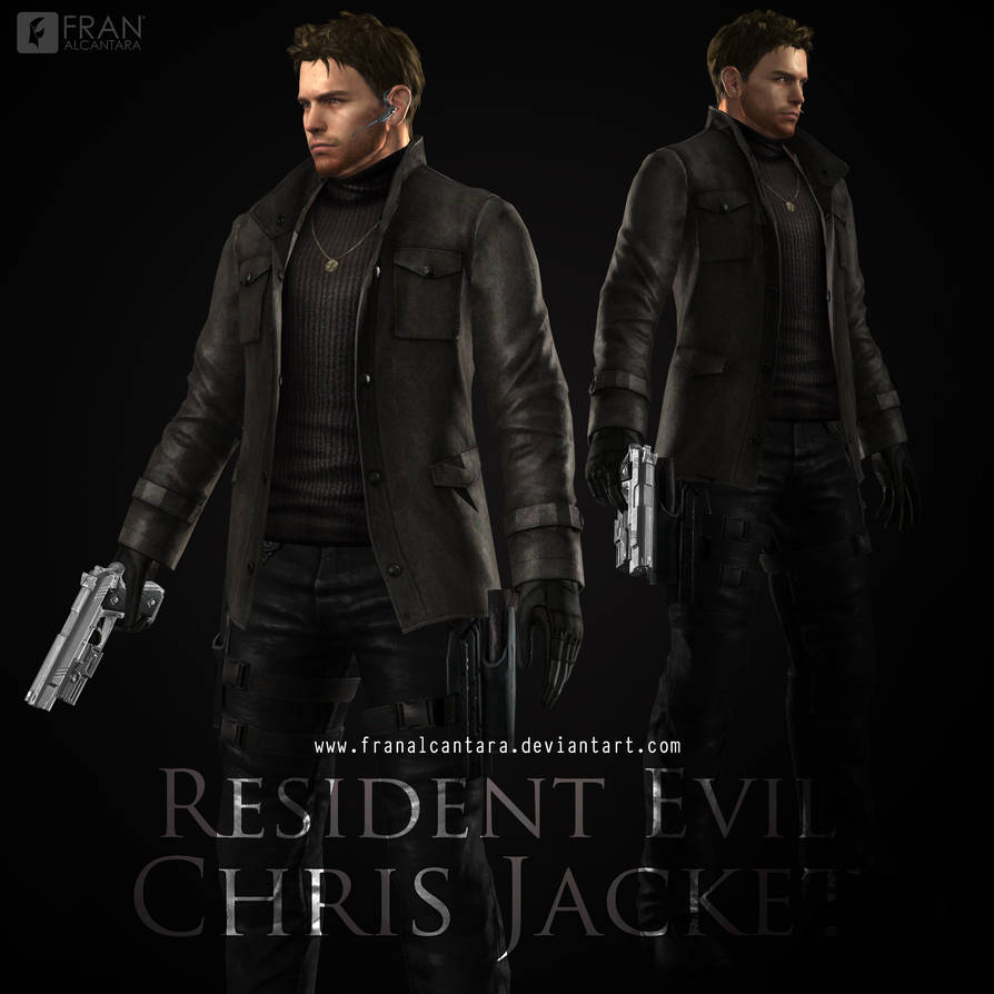 XPS - Chris Redfield - Jacket Mod by FrankAlcantara on DeviantArt