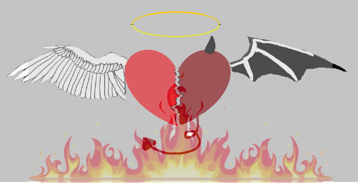 Good and Bad wallpaper by RetiredAccount984 on DeviantArt