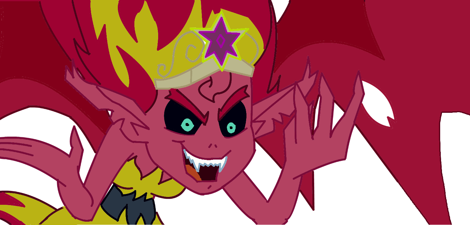 sunset shimmer demon by RetiredAccount984 on DeviantArt