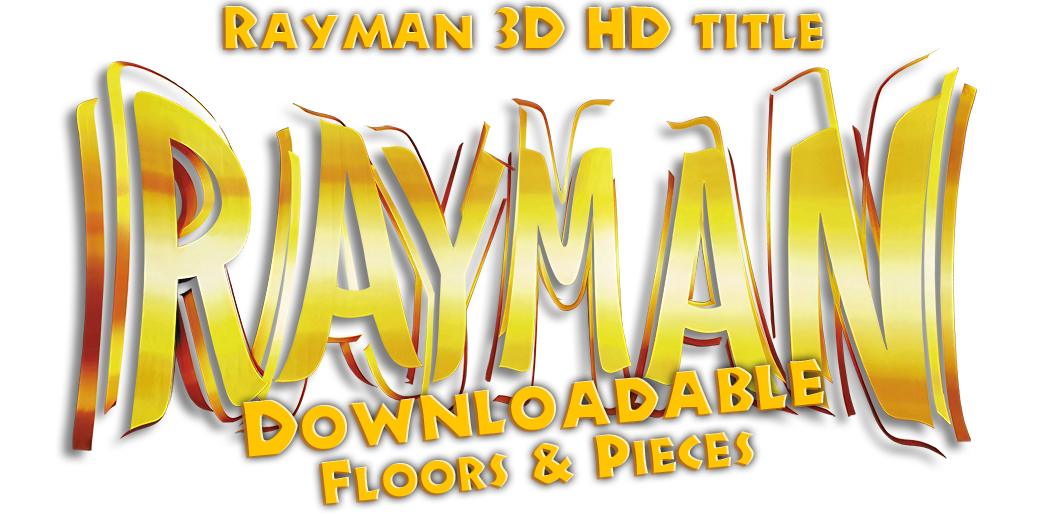 Rayman 3D HD Title Floors and pieces Pack by Helios-des-Ombres on ...