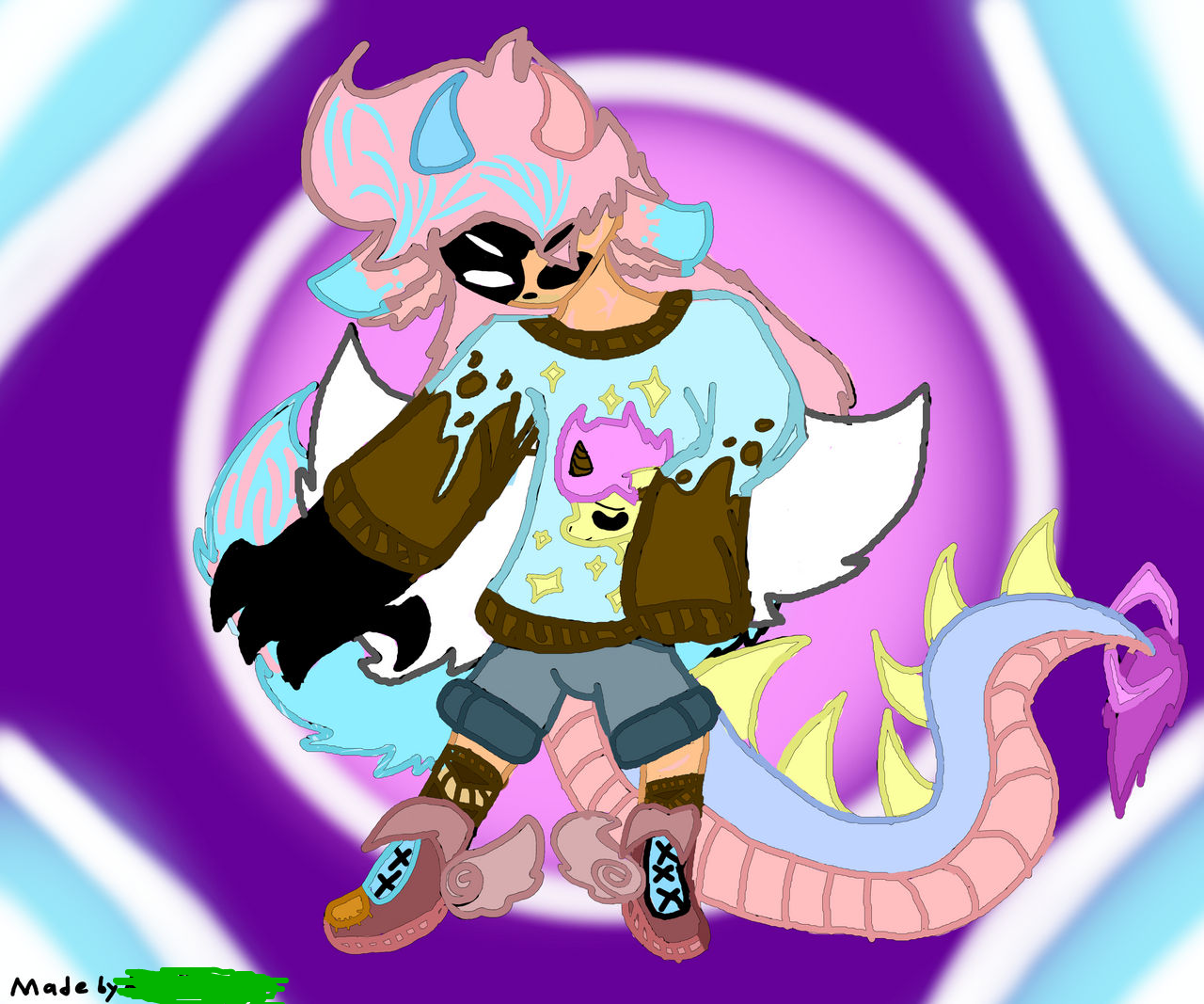 Goofy Human Art (Yurie) by WatermelonShork1 on DeviantArt