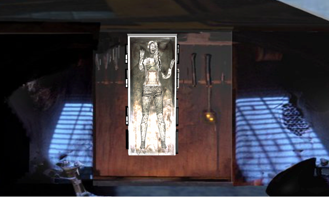 grace in carbonite by Cloudartistmaster on DeviantArt