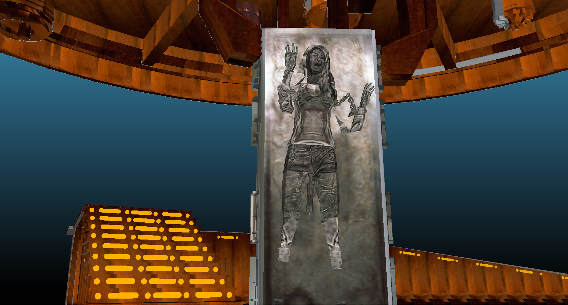 grace frozen in carbonite by Cloudartistmaster on DeviantArt