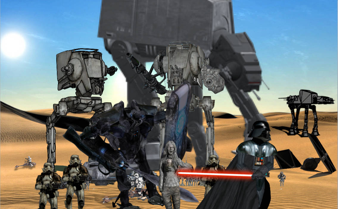 darth vader march on tatoonie by Cloudartistmaster on DeviantArt