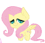 Fluttershy-pixel animation by RanxXxu on DeviantArt