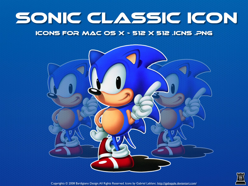 Sonic Classic Icons by igabapple on DeviantArt