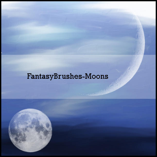 Moon Brushes by FantasyBrushes on DeviantArt
