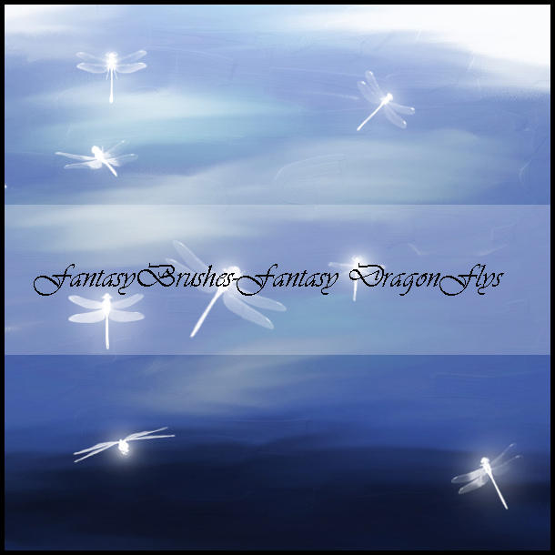 Fantasy DragonFly Brushes by FantasyBrushes on DeviantArt