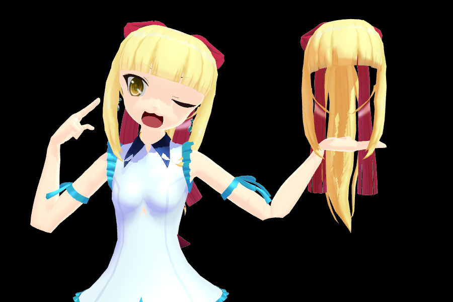 MMD Myuus Hair DL by Pink-Heart-Pri on DeviantArt