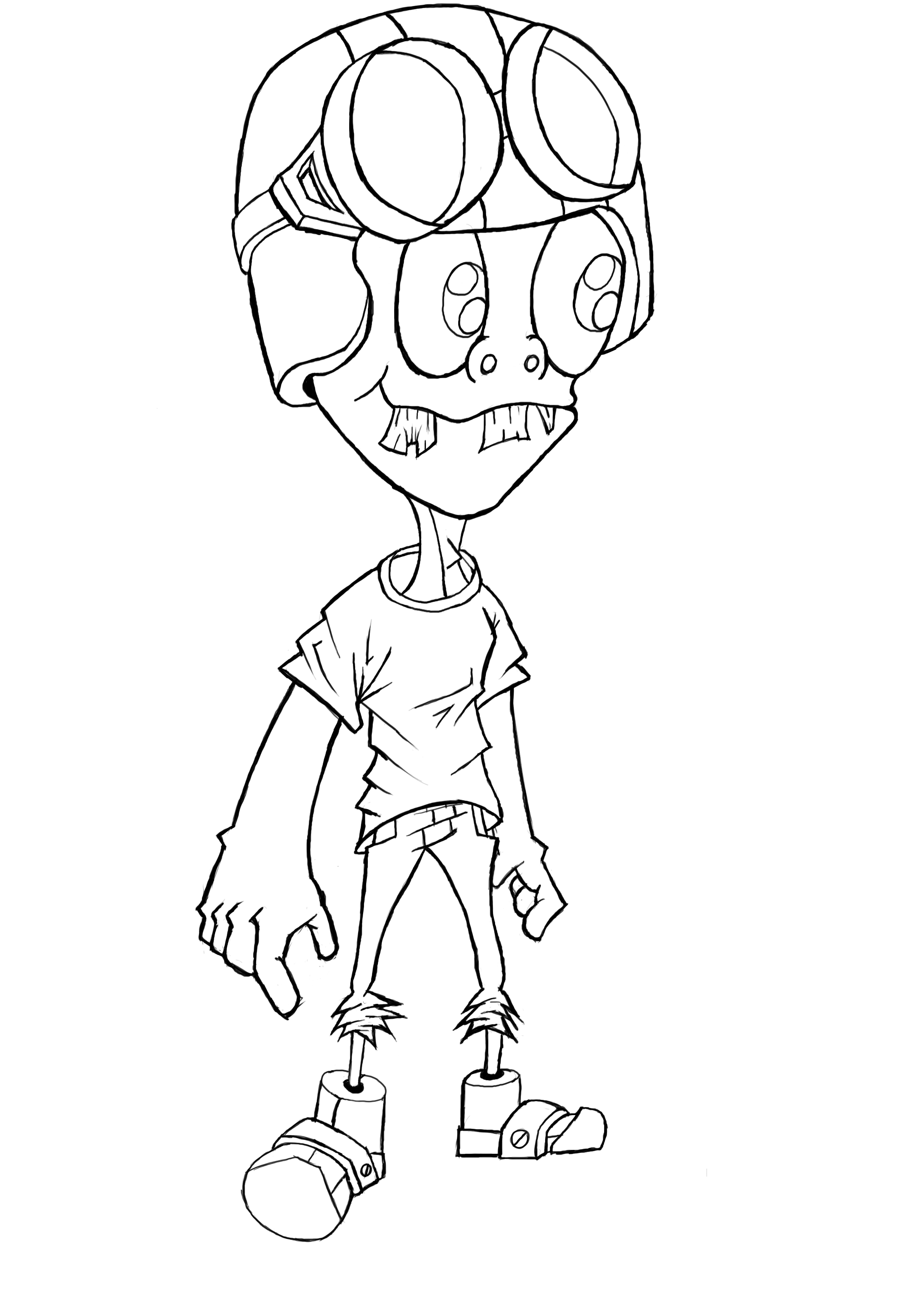 Generic Cartoon character by Nuobz on DeviantArt