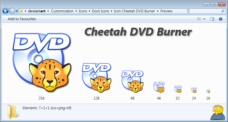 Icon Cheetah DVD Burner by HectoRUA on DeviantArt