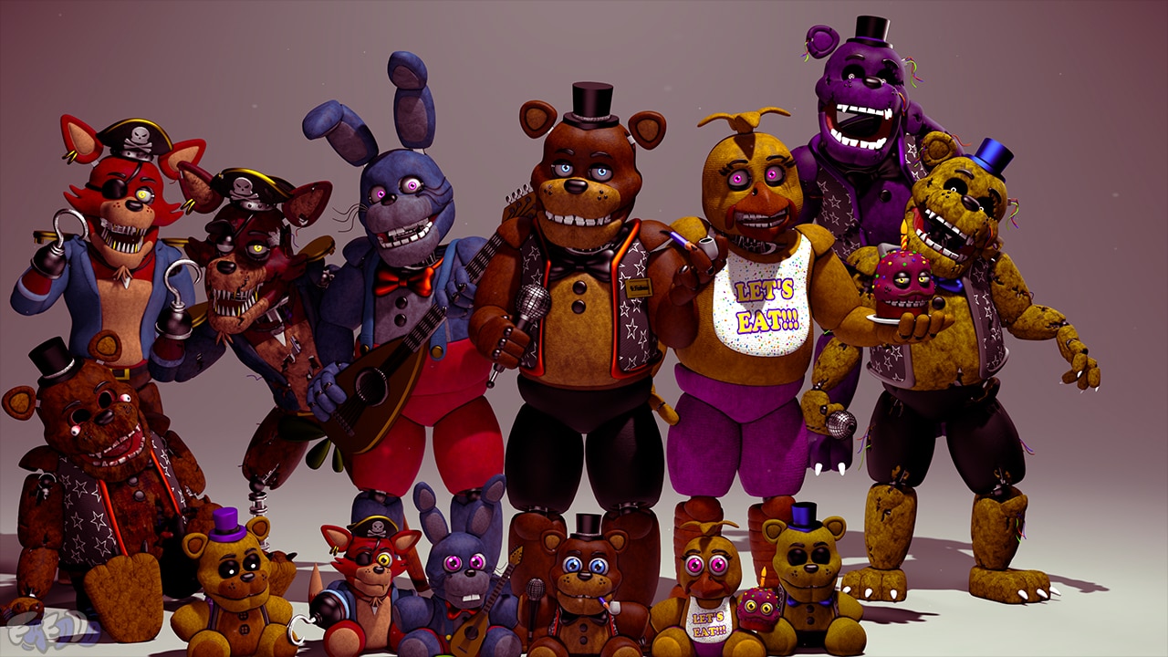TFSMP FNaF 1 Pack Sfm Port by toxicvindicator on DeviantArt