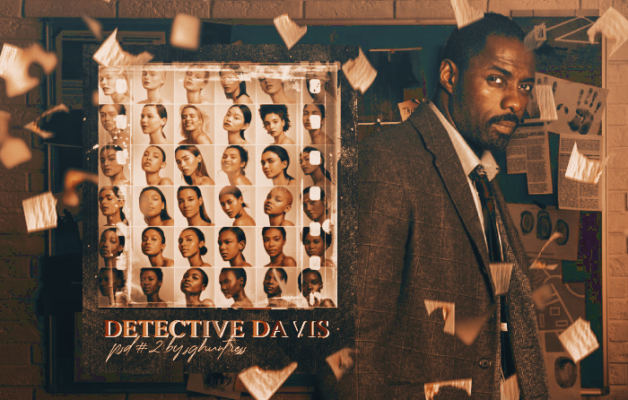 DETECTIVE DAVIS # psd colouring by sghuntress on DeviantArt