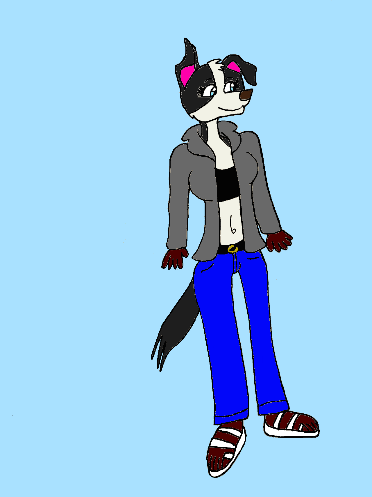 Lucy Tania Anthro Dog by JarredDearly2021 on DeviantArt