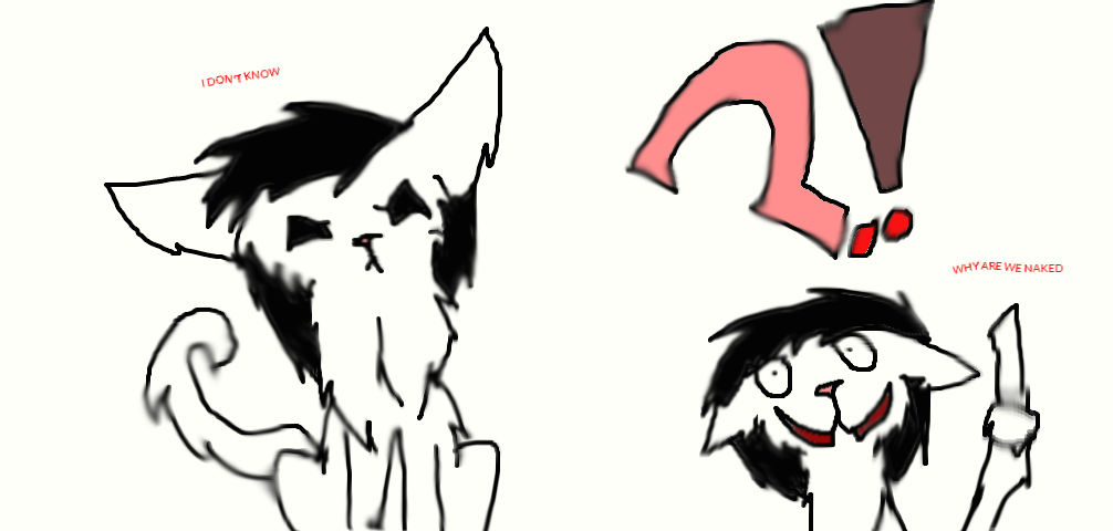 EXCUSE ME I HAVE A QUESTION by JeffTheWarriorKiller on DeviantArt